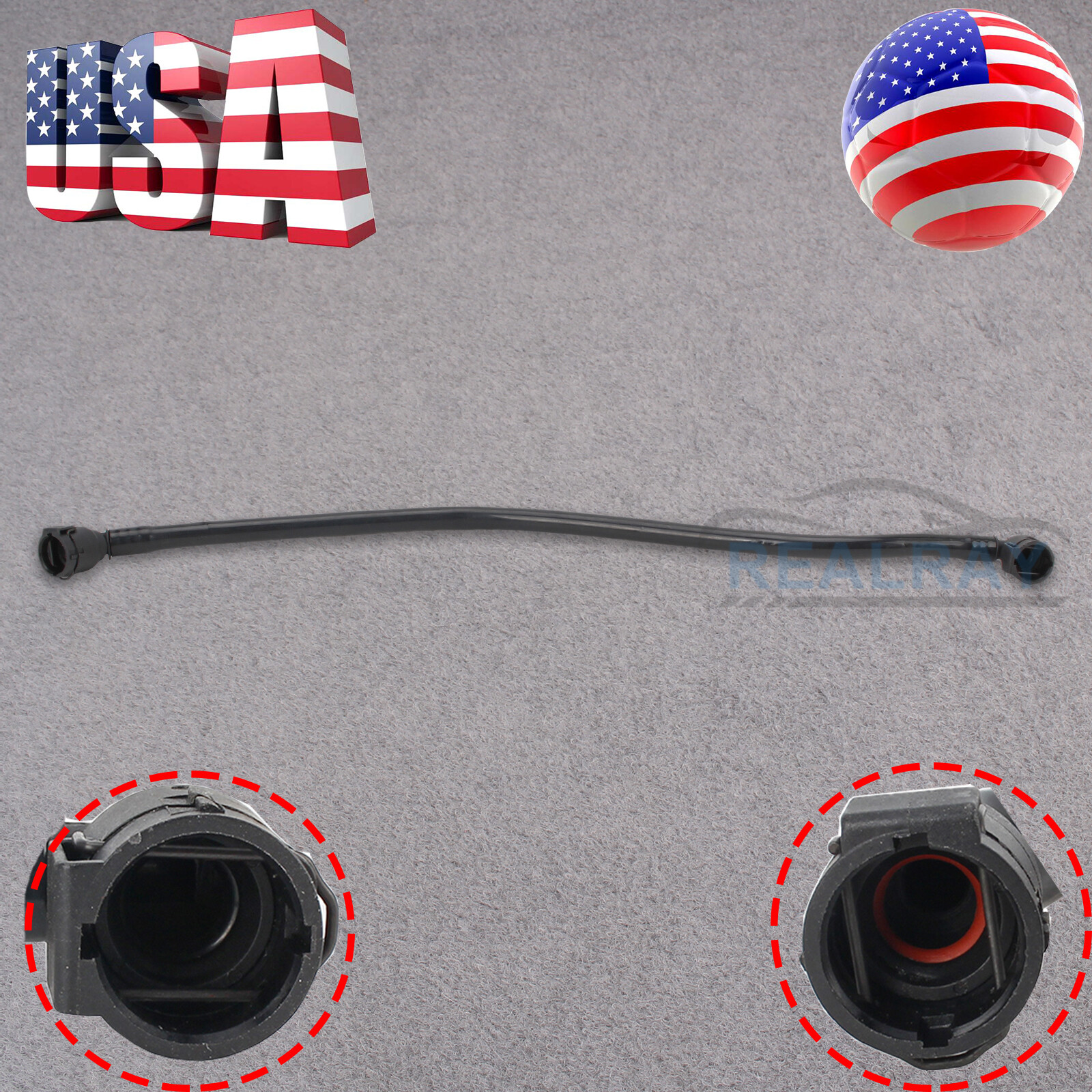 For BMW X3 11-17 X4 15-17 BEngine Coolant Over Flow Hose Brand New ...