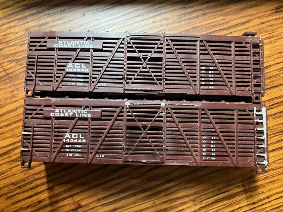 5 N SCALE CATTLE CAR SHELL CANADIAN NATIONAL, Rio Grande, BN, ACL | eBay