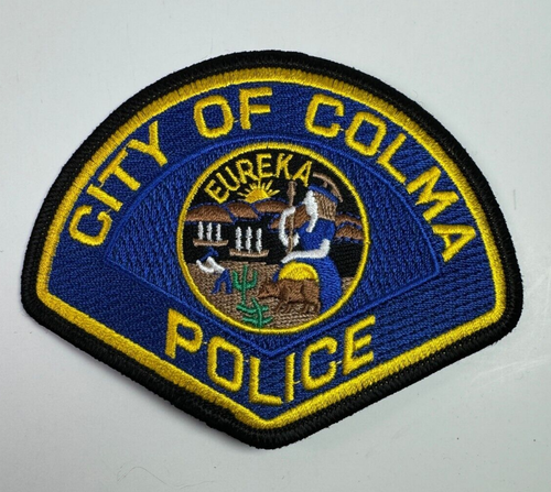 Colma City Police California CA Patch L9 | eBay