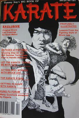 RARE 4/79 TOMMY KAY'S BIG BOOK OF KARATE BRUCE LEE JKD KUNG FU MARTIAL ...