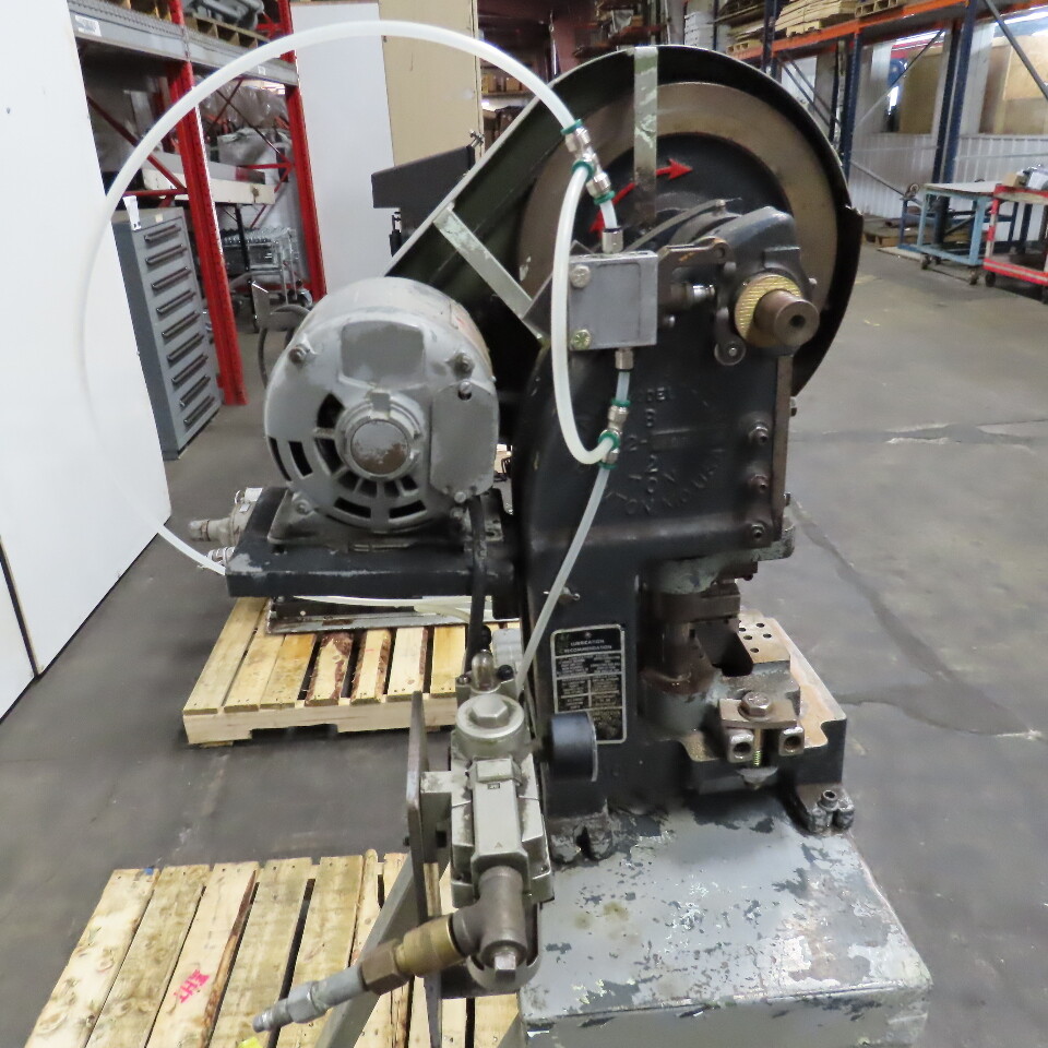 Alva Allen B-2 2 Ton Mechanical Punch Press Wire Cutter Modification ...