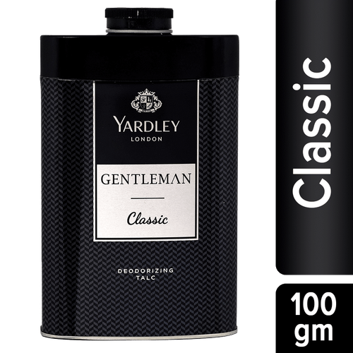 Yardley London Talcum Powder Gentleman Classic 100 grams pack (3.5oz ...