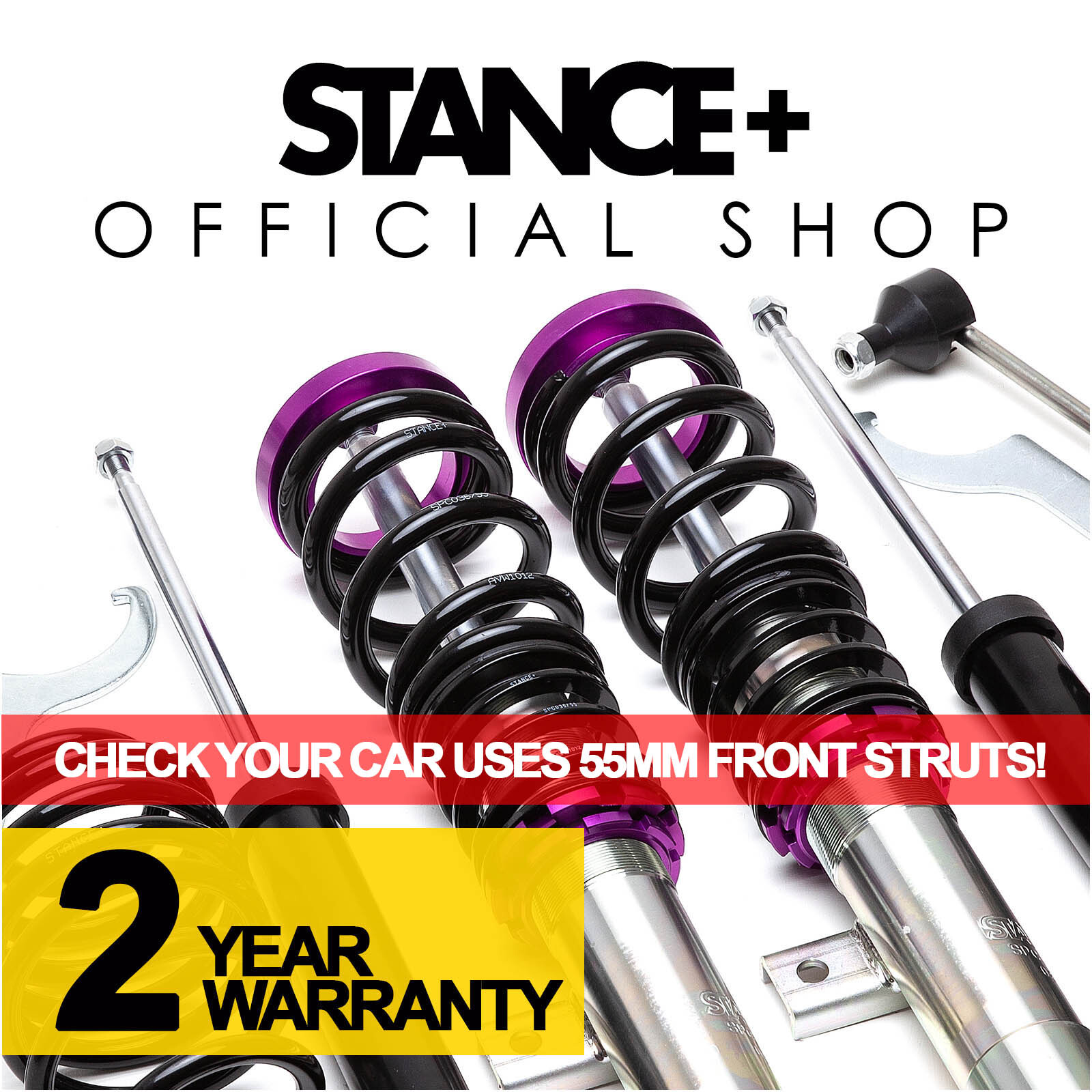 Stance+ Ultra Coilover Suspension Kit (SPUC11036) for sale online | eBay