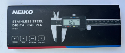 NEIKO 01407A Electronic Digital Caliper | 0-6 Inches | Stainless Steel ...