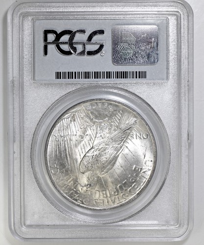 1922 Peace Silver Dollar PCGS MS64 Blast White GEN 4 Holder First Blue ...