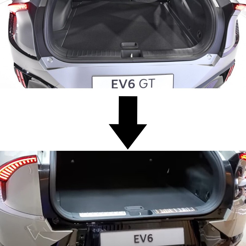 GENUINE PARTS REAR TRUNK STAINLESS STEEL TRIM FOR KIA EV6 2022+ | eBay