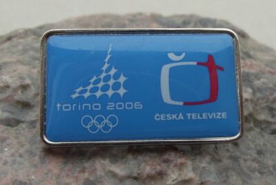 2006 Torino Winter Olympic Games Czech Television Press Pass Tie Hat ...