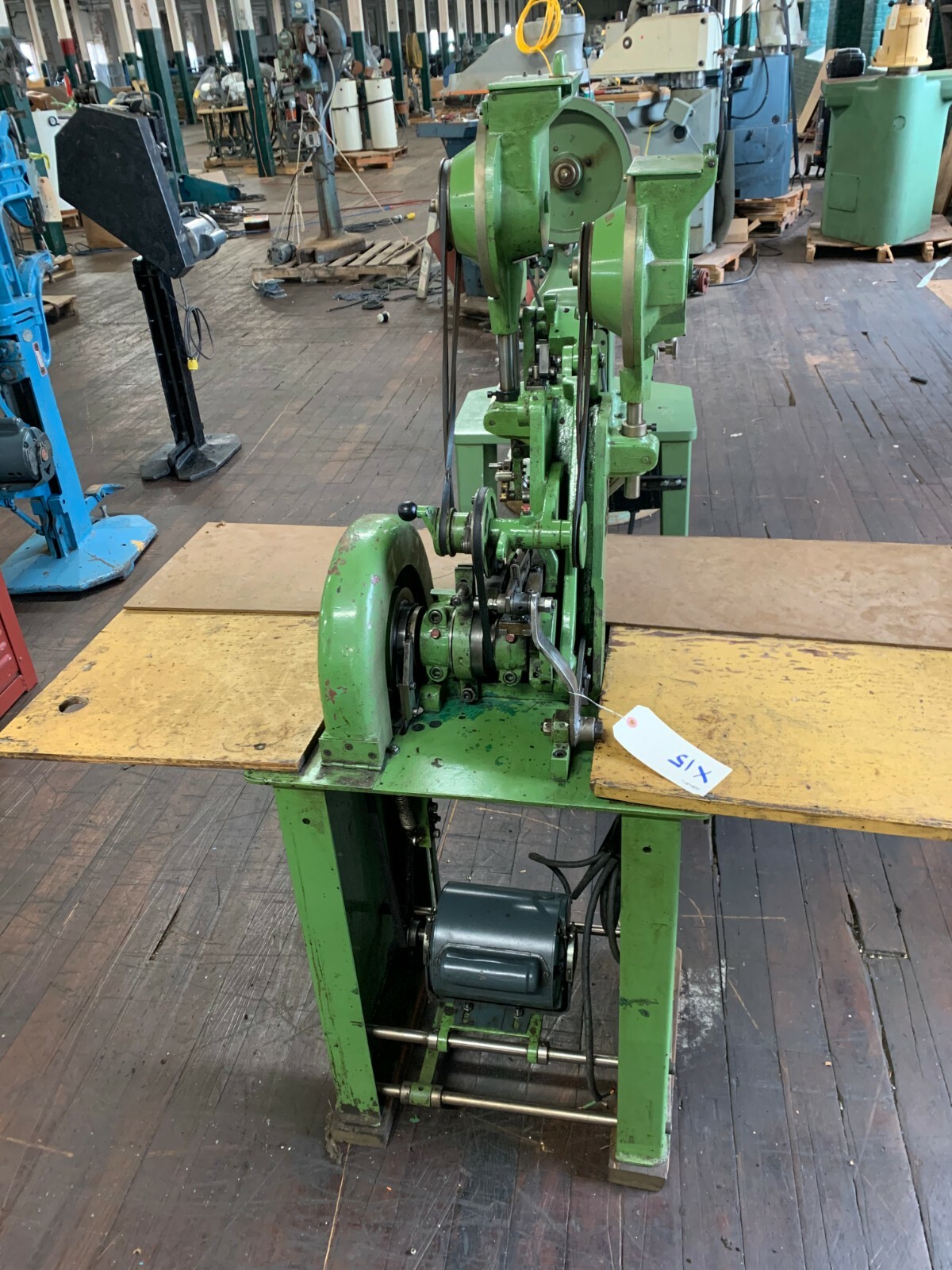 Stocko - Pedal Operated Auto Feed Snap Rivet Machine | eBay