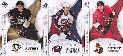 08-09 SP Authentic Adam Pineault /999 Rookie Future Watch 2008 | eBay