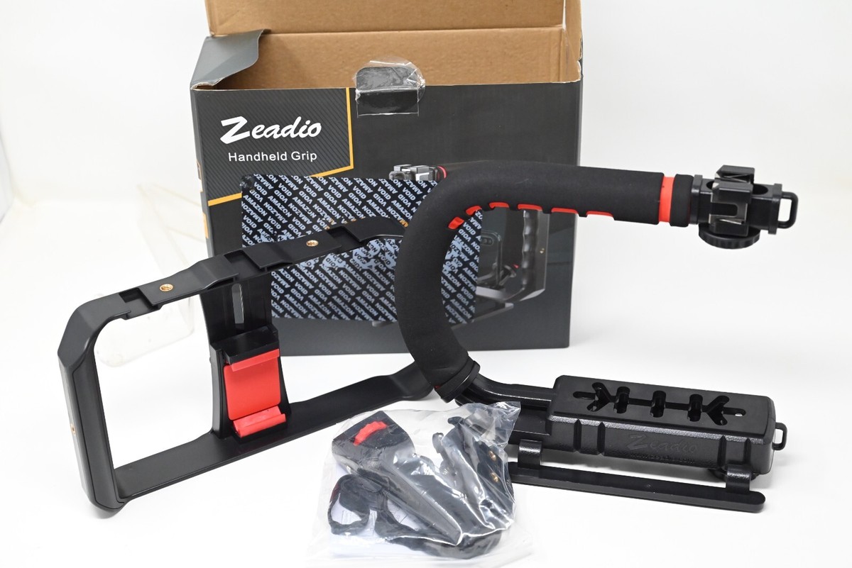 Zeadio Uk Zeadio 2 In 1 Smartphone Video Rig, Wireless Grip Stabilizer