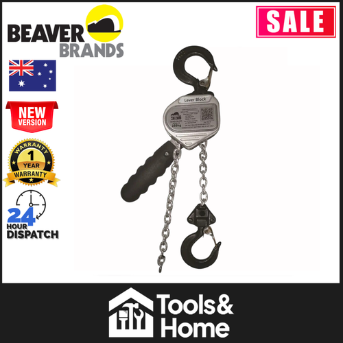 Brand New 500kg Beaver Lever Hoist Comealong Lever Block AS1418.2 ...