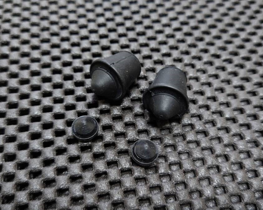 TOYOTA AE86 Trunk Panel Bumper Cushion Rubber Set of 4 Genuine JDM | eBay