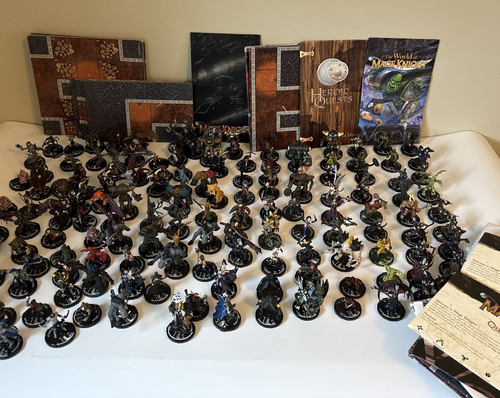 Mage Knight Figures Lot of 140+ Quick Start Guide Booklets Board Tokens ...