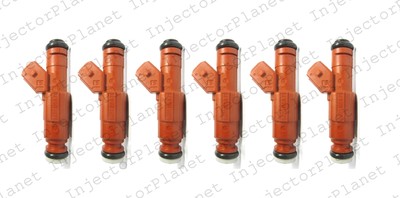 Set of 6 Bosch 0280155831 fuel injector 03-06 Volvo XC90 T6 B6294T ...