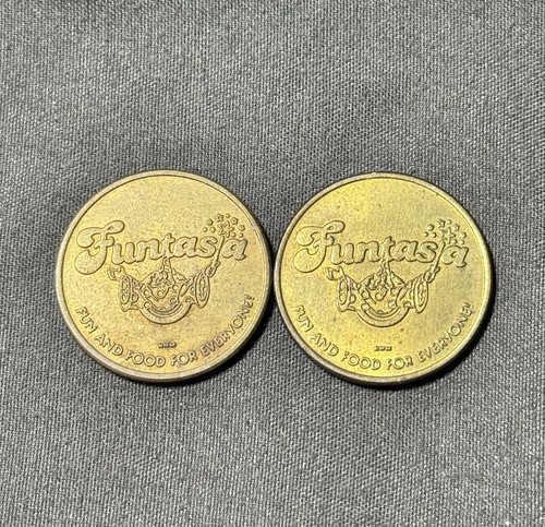 Two Funtasia Tokens with “RWM” Mint mark | eBay