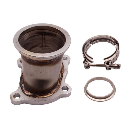 2.5 \\\\\\\\\\\\\\\"Ct26 Steel Downpipe Outlet V Band for | eBay