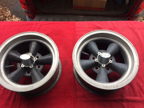 Vintage 1960’s Keystone 14 X 7 5 Spoke Aluminum Wheels Pair Hot Rod Rat ...