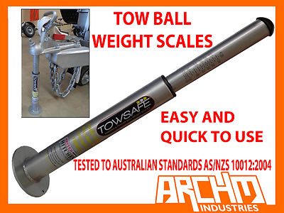 TOW BALL WEIGHT SCALES - CARAVAN TRAILER TONGUE TOWBALL 4WD 4X4 | eBay ...
