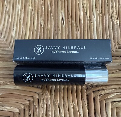 Lot-2- Young Living Savvy Minerals Lipstick Color Siren NIB | eBay