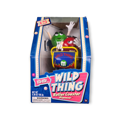M&M's Wild Thing Roller Coaster Candy Dispenser Limited Edition ...