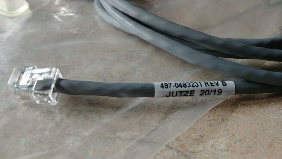 NCR 1639-K053 497-0483231 Serial Receipt Printer Cable DB25M for ...