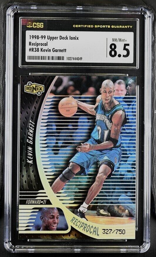 1998-99 Upper Deck Ionix - Kevin Garnett #R38 Reciprocal /750 for sale ...