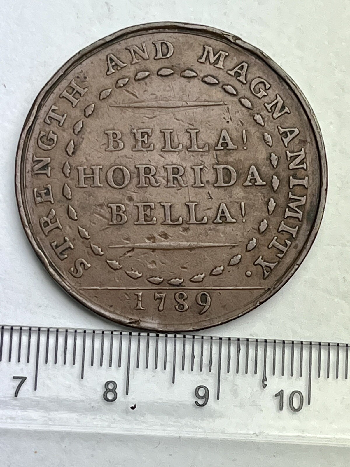 1789 Large Conder Token Penny - Isaac Perrins (D960) | eBay UK