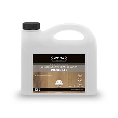 WOCA Denmark - Wood Lye - Scandinavian Light Wood Stain Color - White ...
