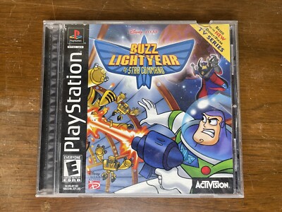 Disney Buzz Lightyear of Star Command PlayStation PS1 Video Game ...