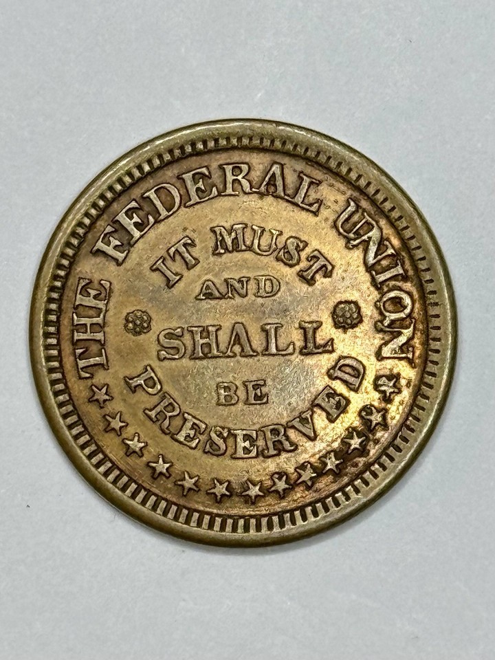 No Date Patriotic Civil War Token | Army And Navy | F221/324 | eBay