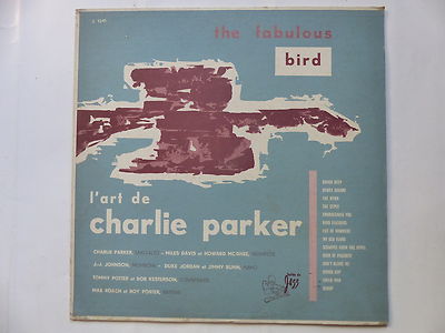 l art de CHARLIE PARKER The fabulous Bird guilde du jazz J. 1241 | eBay