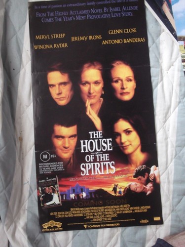 THE HOUSE OF SPIRITS ORIGINAL DAYBILL MOVIE POSTER 2C FOLDED | eBay