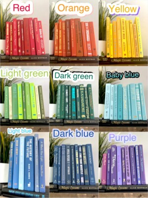 Stack of 6 colorful books for Decoration | Book Decor| Decorative Book ...
