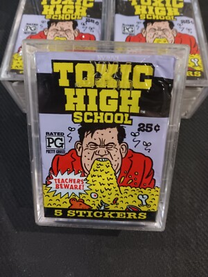 1991 Topps Toxic High School Complete Base Card Set of 88 Cards ...
