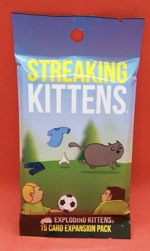 Streaking Kittens Exploding Kittens 15 Card First Expansion Pack Card Game AAB27 852131006150 | eBay