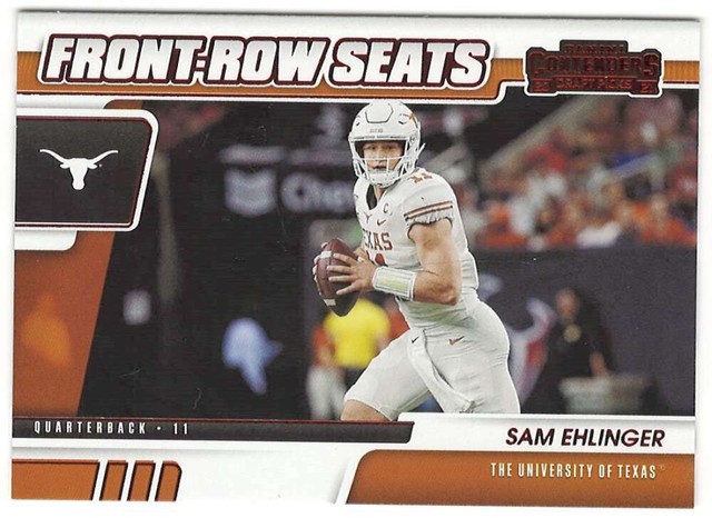 2021 Panini Contenders Draft Picks - Draft Class Red #20 Sam Ehlinger ...
