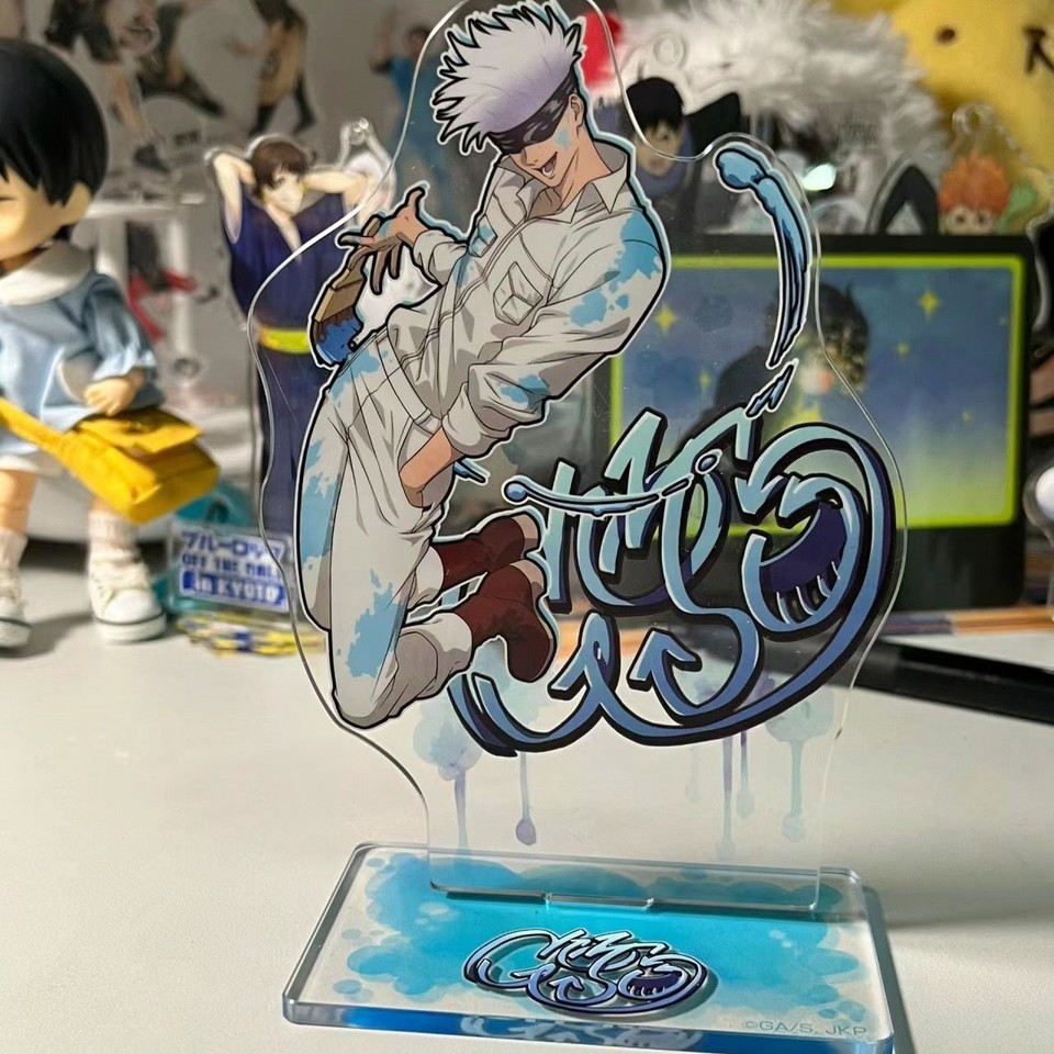 Jujutsu Kaisen Satoru Gojo Cosplay Anime Acrylic Ornaments stand Decors ...