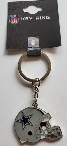 NFL - DALLAS COWBOYS HELMET OFFICIALLY LICENSED TEAM KEY CHAIN KEY RING ...