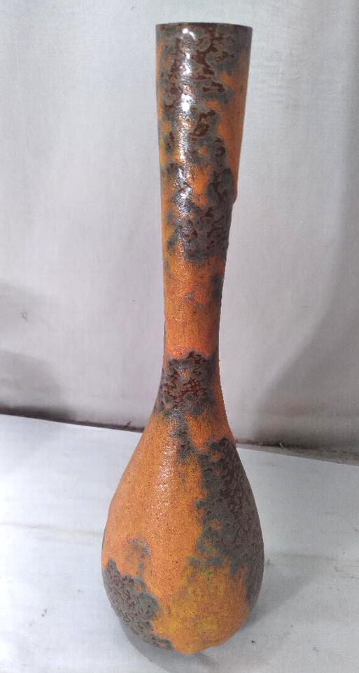 Vintage 1970s Alrun Guest For Royal Haeger Orange Peel 15" Bud Vase | eBay