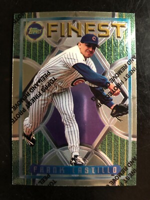 1995 Topps Finest #314 Cubs Frank Castillo Baseball Card | eBay