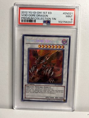 PSA 9 2012 Yu-Gi-Oh! 1st Ed Void Ogre Dragon' PRC1-EN021 | eBay