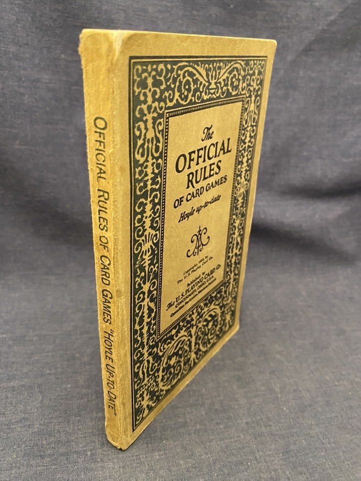 Antique 1931 The Official Rules of Card Games Hoyle Up to Date Us ...
