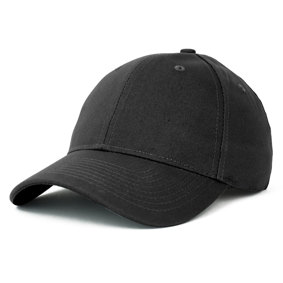 Made In USA Structured Firm Crown 100% Cotton Chino Twill Baseball Cap ...
