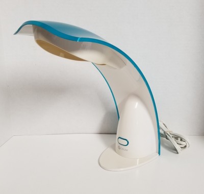 OTT-LITE Bright Blue Desk Table Task Lamp Light GX8026 Modern Style | eBay