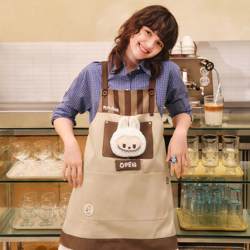 Pop Bean Coffee Factory Series- Apron Authentic Hot Cute Toy Gift | eBay