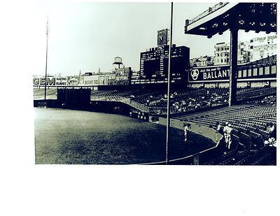 1930'S YANKEE STADIUM PHOTO THE FAMOUS SHORT PORCH SCOREBOARD BASEBALL ...