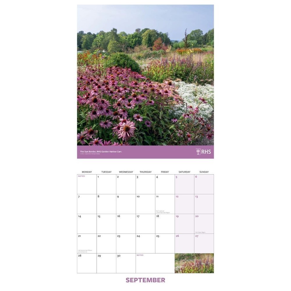 2026 Calendars & Diaries RHS | Royal Horticultural Society Organisers ...