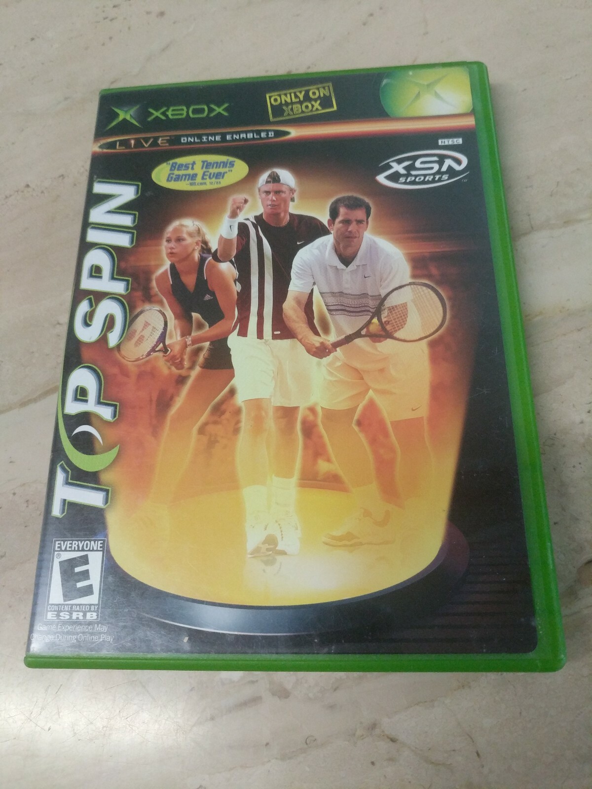 Top Spin Microsoft XBOX XSN Sports PAM Power and Magic Development ...
