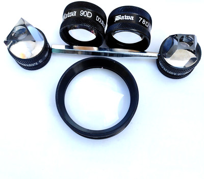 Top Quality 20D 90D 78D Gonio Lens 3 Mirror & 4 Mirror Set Of 5 Lens ...