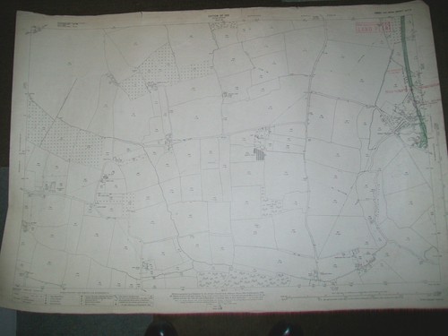 WICKHAM BISHOPS STATION ESSEX ORDNANCE SURVEY MAP GREAT EASTERN RAILWAY ...